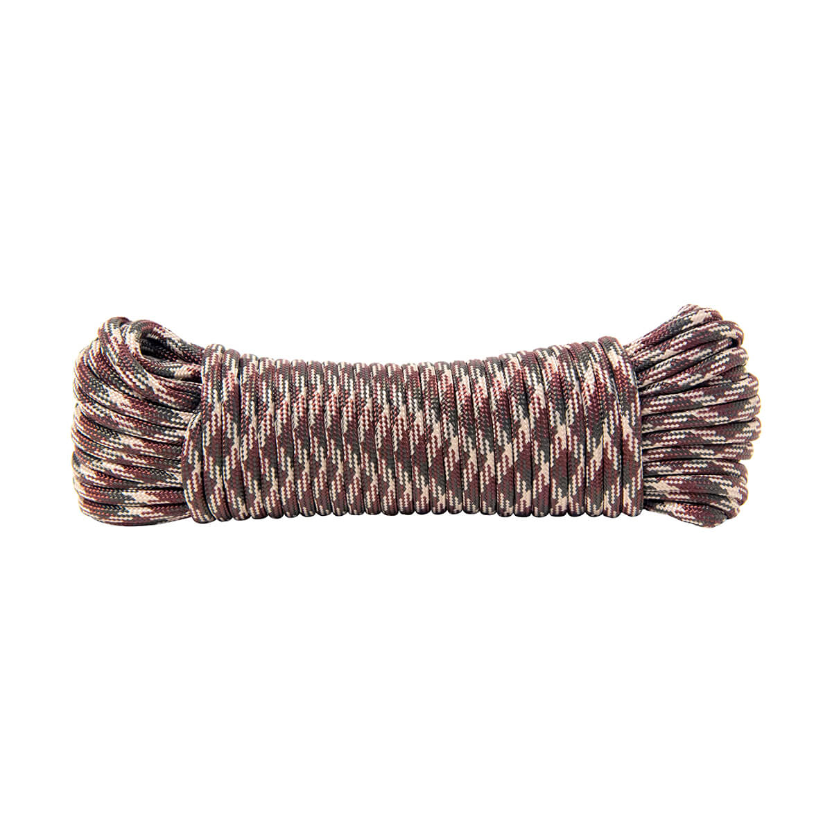 Camouflage Paracord 550 Nylon Diamond Braid Rope - 5/32-in x 50-ft