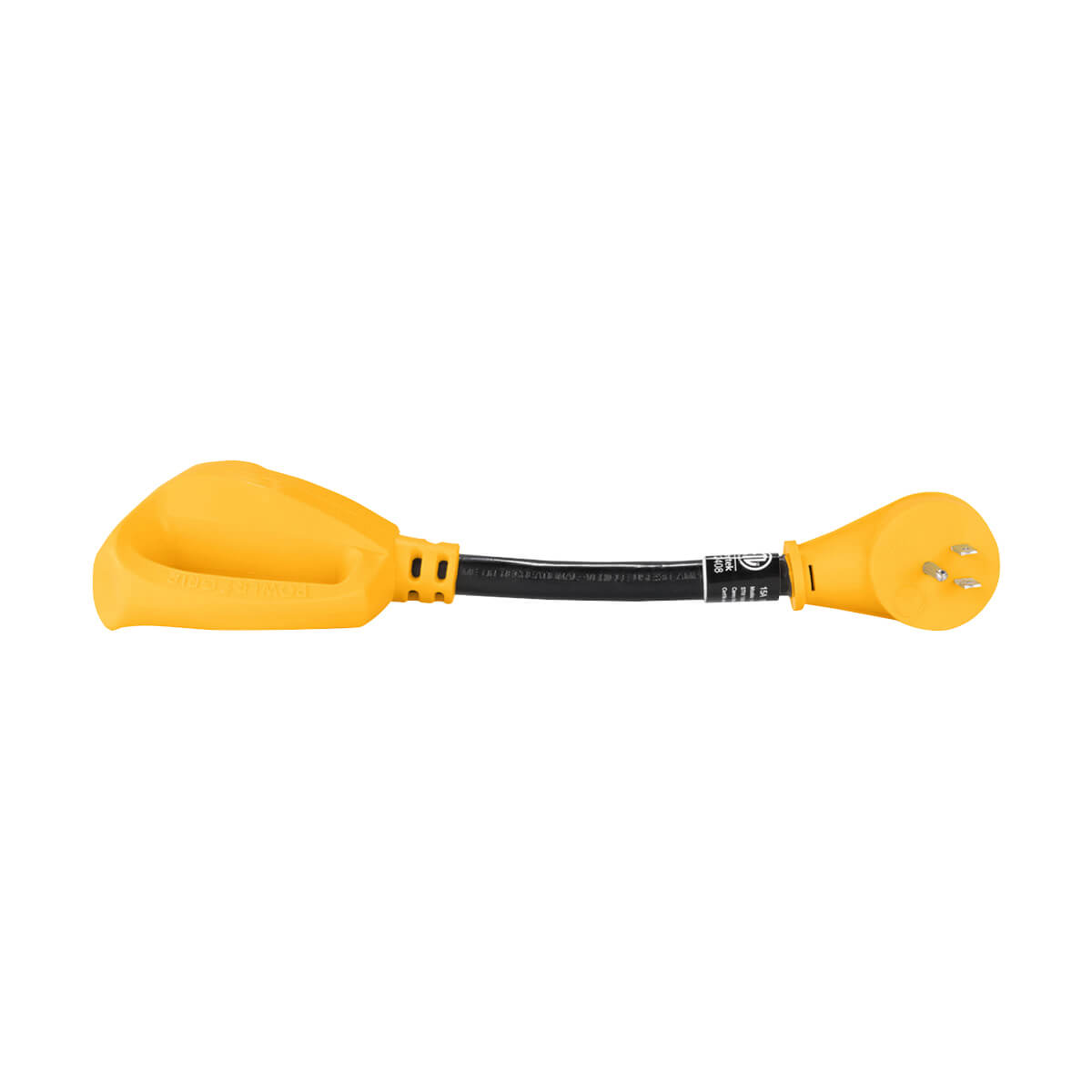 Power Grip Dogbone - 15AM / 30AF, 125V / 1875W - 12-in